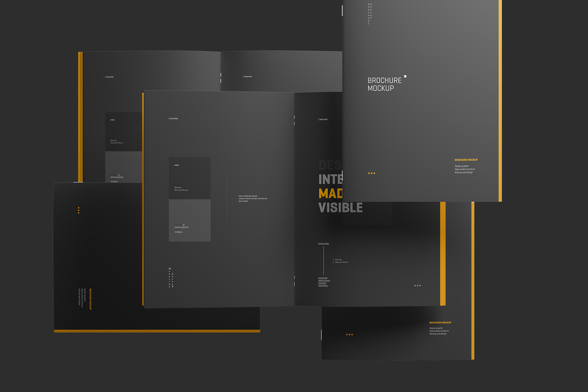 Ultimate Brochure Mockup Bundle, a Books & Magazine Mockup by Toasin Studio