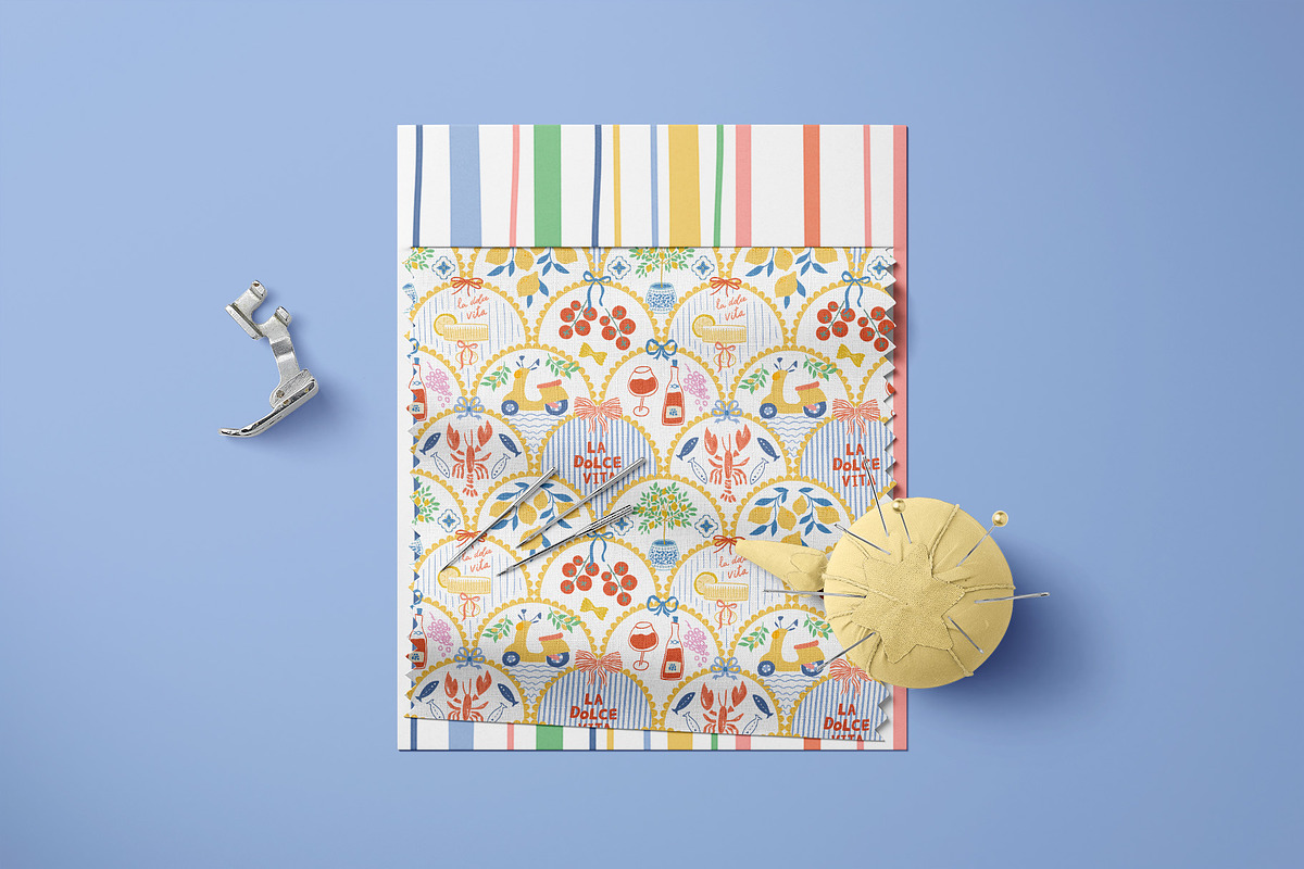 Italian summer - Dolce Vita pattern