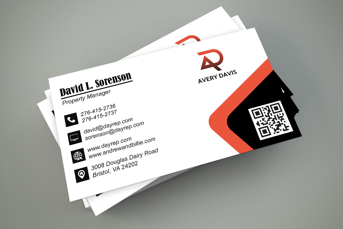 Minimal Premium Clean Card PSD