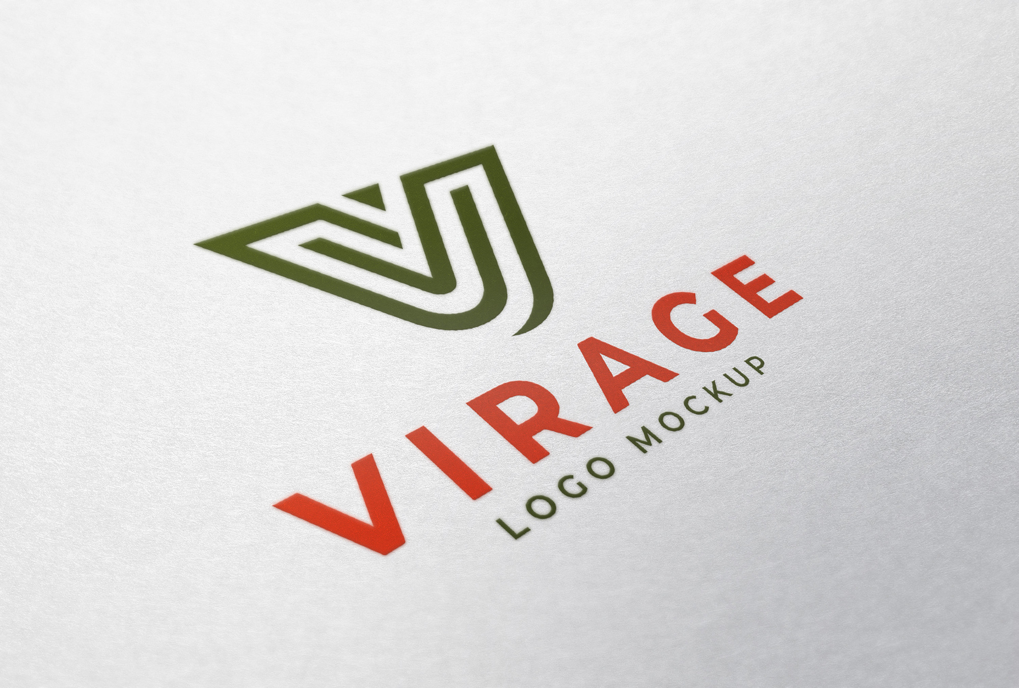 Full Color Logo Mockup, a Product Mockup by Smart Works