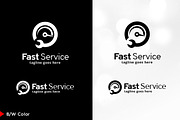 Fast Service Logo Template, a Branding & Logo Template by gunaonedesign
