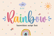 Rainbow - Script Handwritten Font