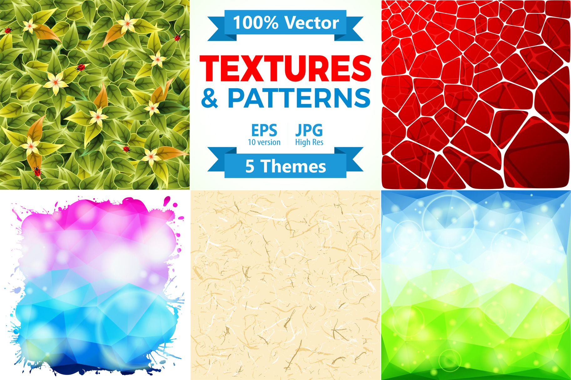 Textures and Patterns, a Decorative Illustration by TAlex