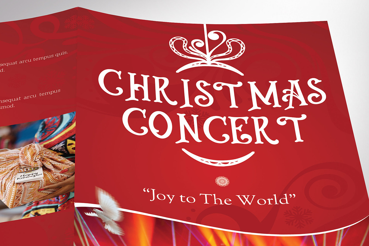 Christmas Event Program Canva Template