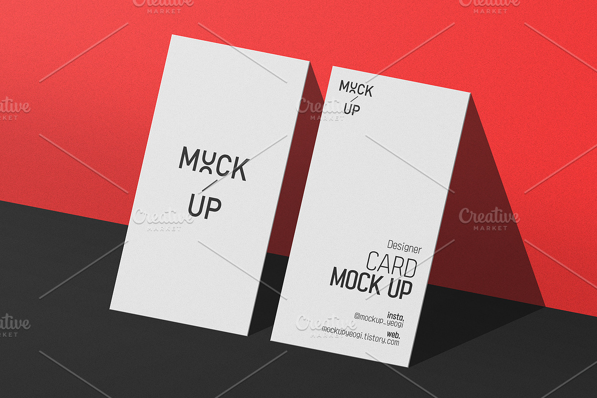 card mockup design 1, a Product Mockup by mock-up yeogi