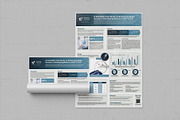 Scientific Case Study Poster Layout, a Poster Template by BrandPacks
