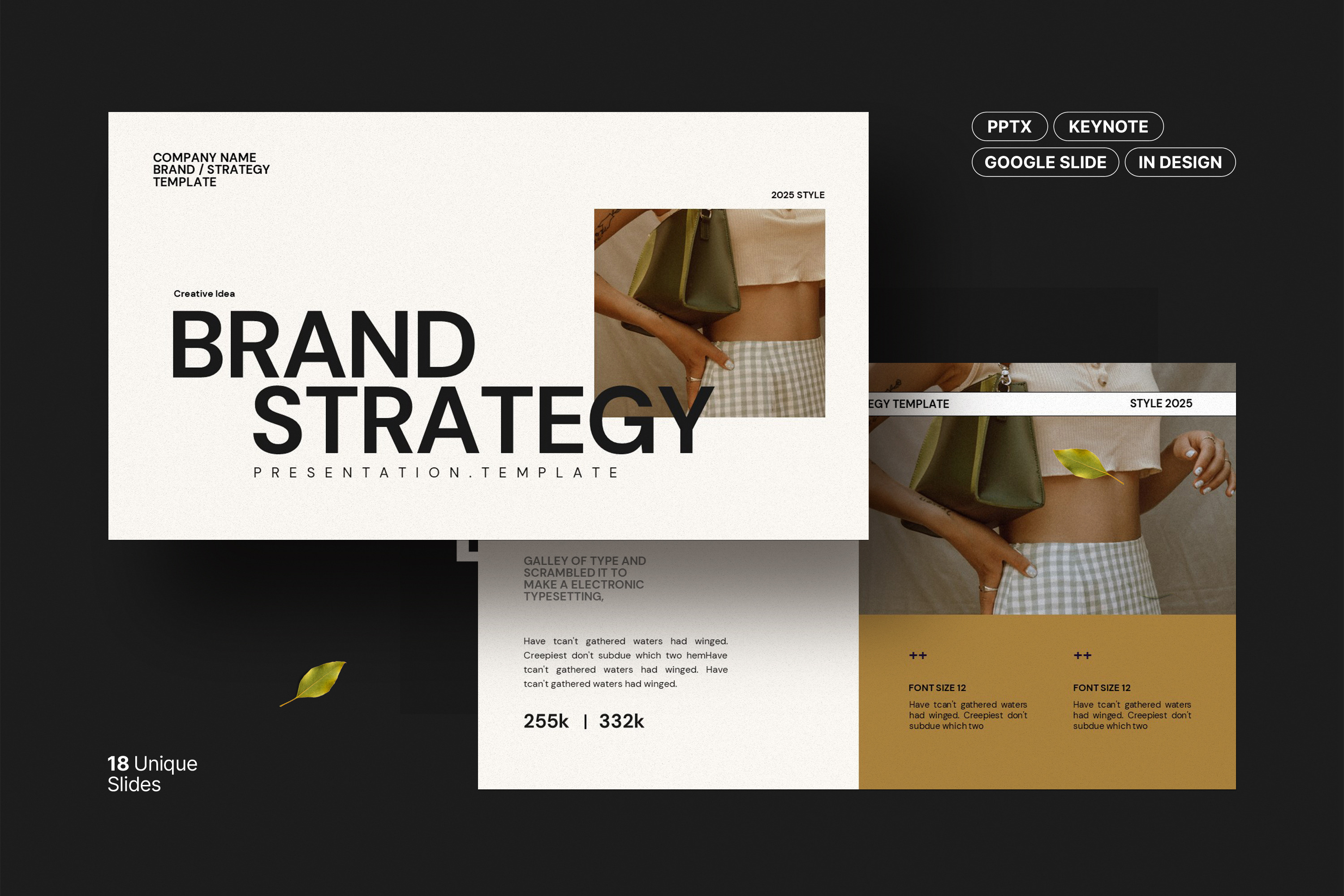 Brand Strategy Template, a Presentation Template by GoldenPixelStudio