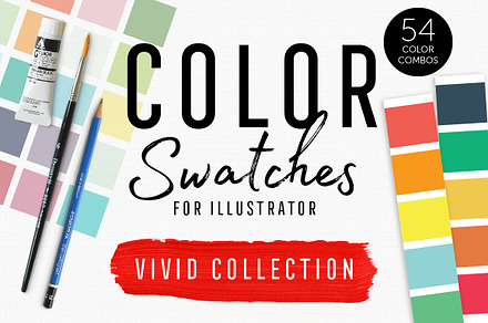 Color Swatches - Pastel Collection, a Palette Add-On by Bold Leap Creative