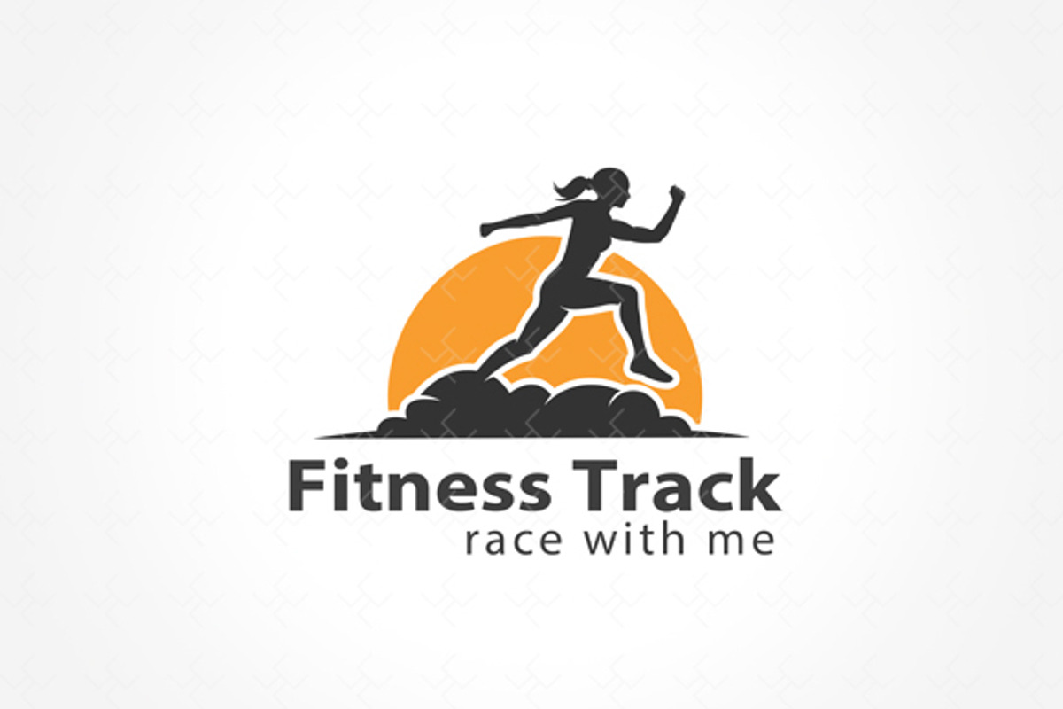 Fitness Track, a Branding & Logo Template by NasirGrfx