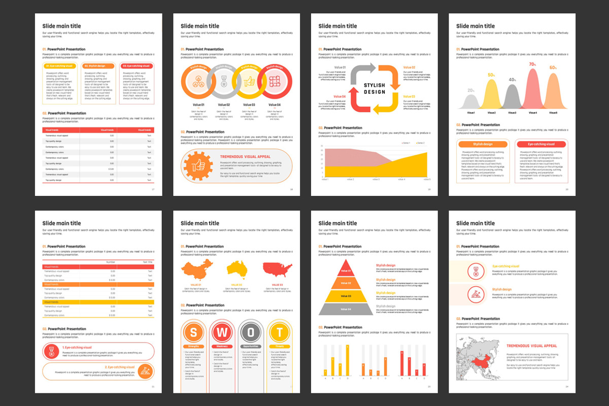 Race PPT Vertical, a Presentation Template by GoodPello