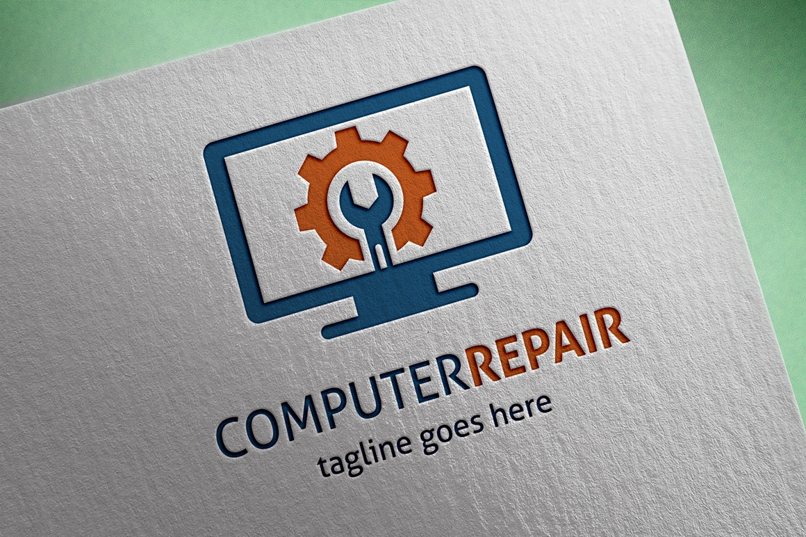Computer Repair Logo, a Branding & Logo Template by Design_Planet
