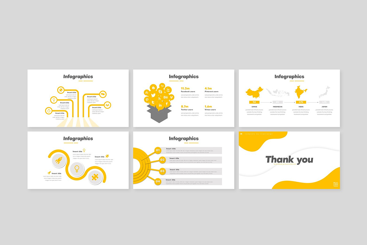 Braided - Powerpoint Template, a Presentation Template by inspirasign
