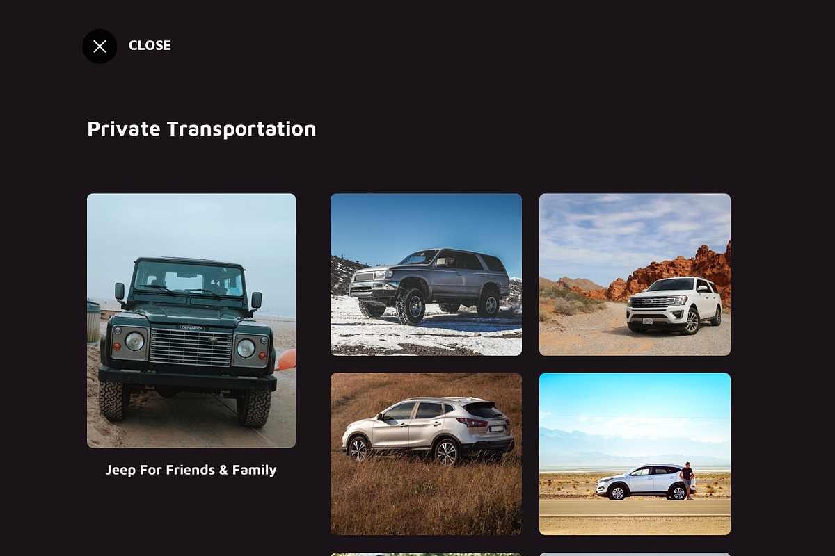 Local Attraction Website Template, an UI Kit Template by abirdesign15 ...
