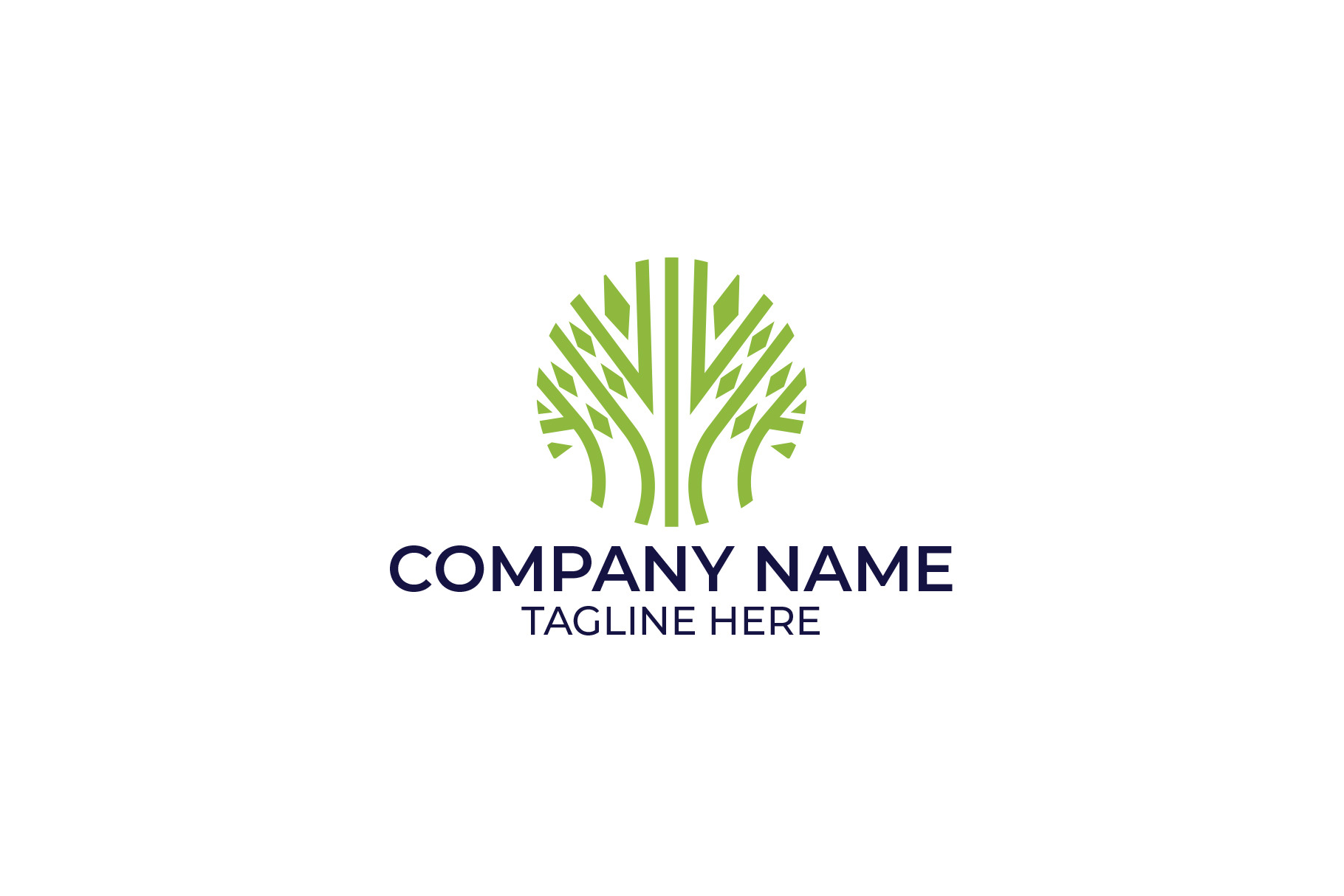 Simple Tree Logo Design, a Branding & Logo Template by GranzCreative