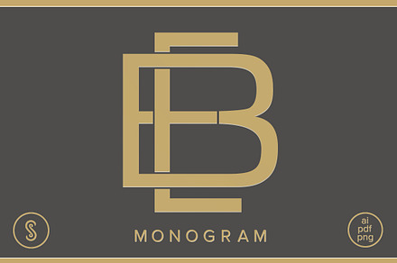 HM Monogram MH Monogram, a Branding & Logo Template by Shuler Studio