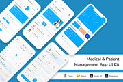Medical & Patient Management App | UI Kits and Libraries ~ Creative Market