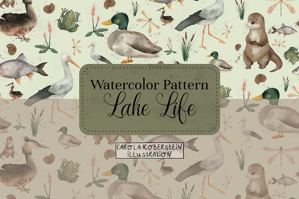 Lake Life Pattern