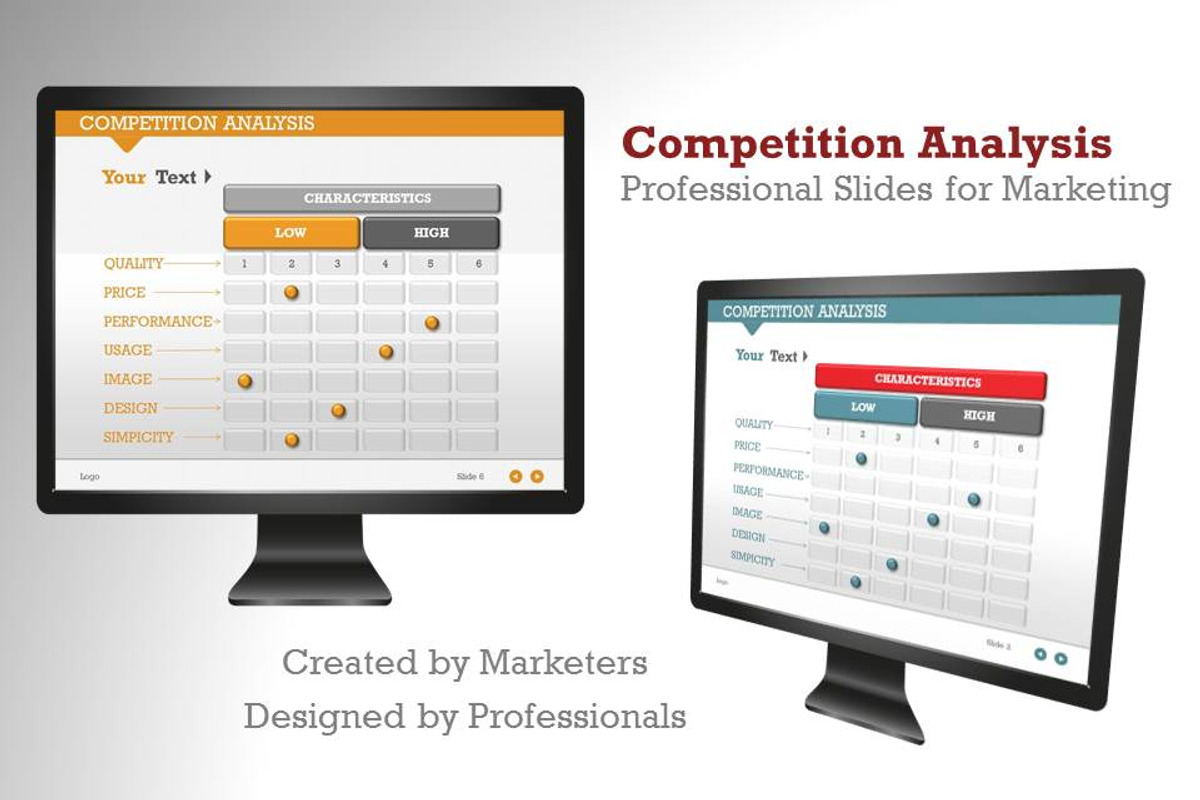 Competition Analysis 1 PowerPoint, a Presentation Template by Yes ...