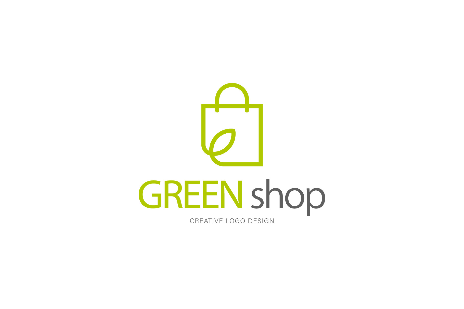 green shop, a Branding & Logo Template by Logocreative