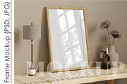 Frame Mockup PSD JPG, a Print Template by VNmockup