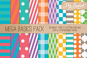 Mega Pack 136 Patterns, a Pattern Graphic by Pip Sweet