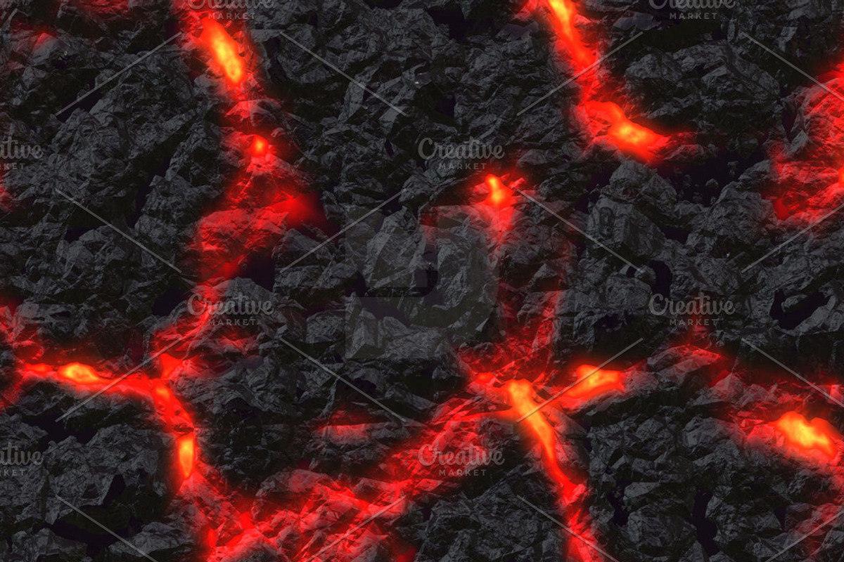 Fire and lava textures, a Texture Graphic by dotstudio