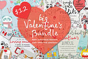 Big Valentine's Bundle | Illustrations ~ Creative Market
