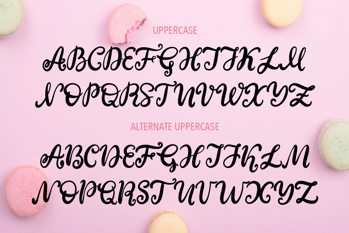 Handwritten script font Sweet Tooth, a Script Font by Almazova Dolzhenko