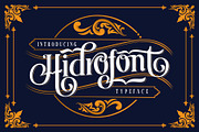 Hidrofont, a Blackletter Font by alit design | Creative Market