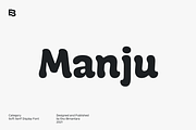 Manju; Retro Soft Display Font, a Font by Eko Bimantara | Creative Market