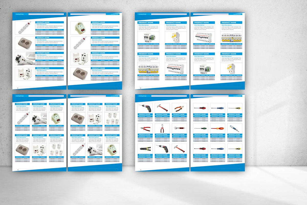 Product Catalog Bundle, a Brochure Template by design_pick