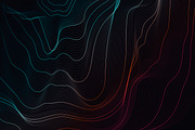 Colorful abstract contour lines, a Background Graphic by rawpixel