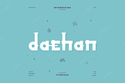 Daehan Display Typeface, a Serif Font by infernostudio3 | Creative Market