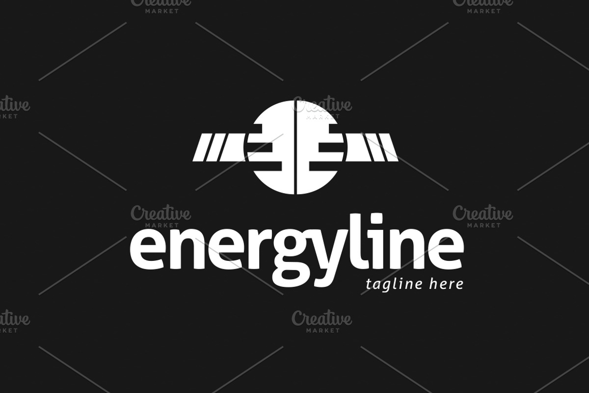 Energy Line Logo Template, a Branding & Logo Template by PixaSquare