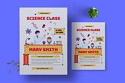 Science Class Flyer | Creative Market