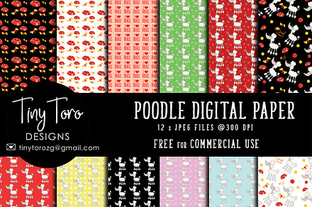Geometrical digital paper pack, a Pattern Graphic by TinyToro Designs