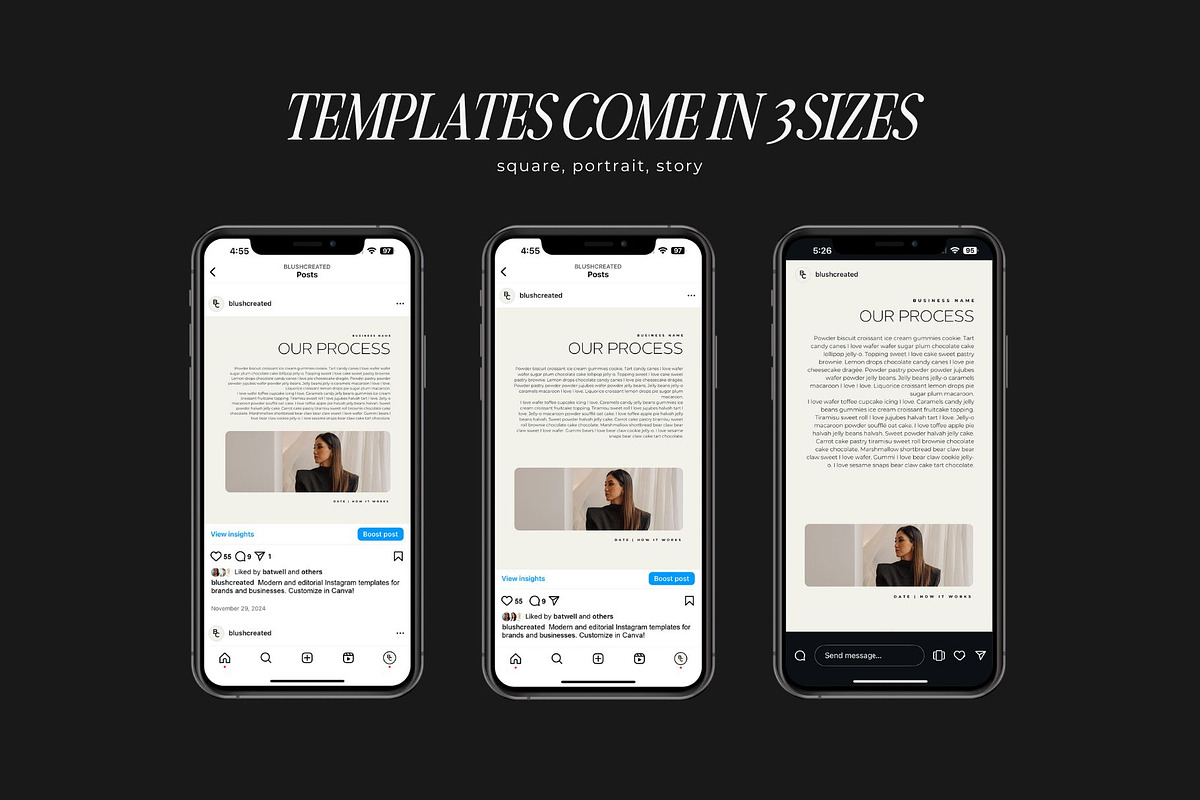 Instagram Templates for Brands