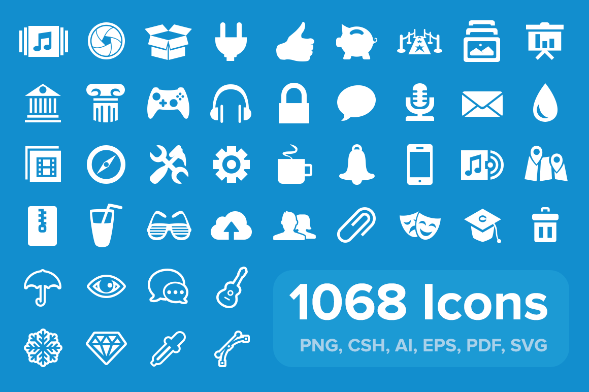 Pixicon - User interface icons, an Icon by Gomockups