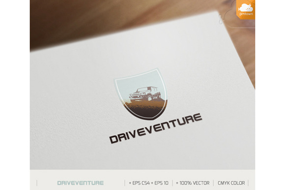 Drive Venture, a Branding & Logo Template by blends.studio
