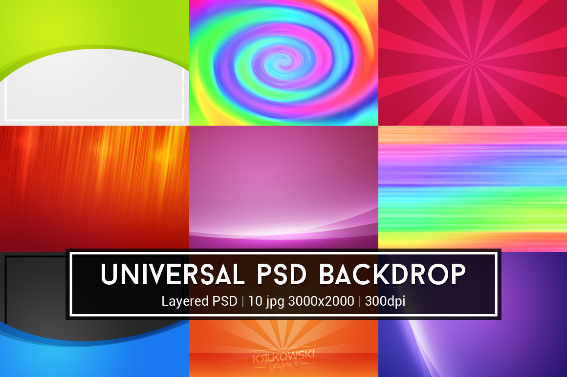 Universal PSD Backdrop, a Texture Graphic by Krukowski Graphics ...