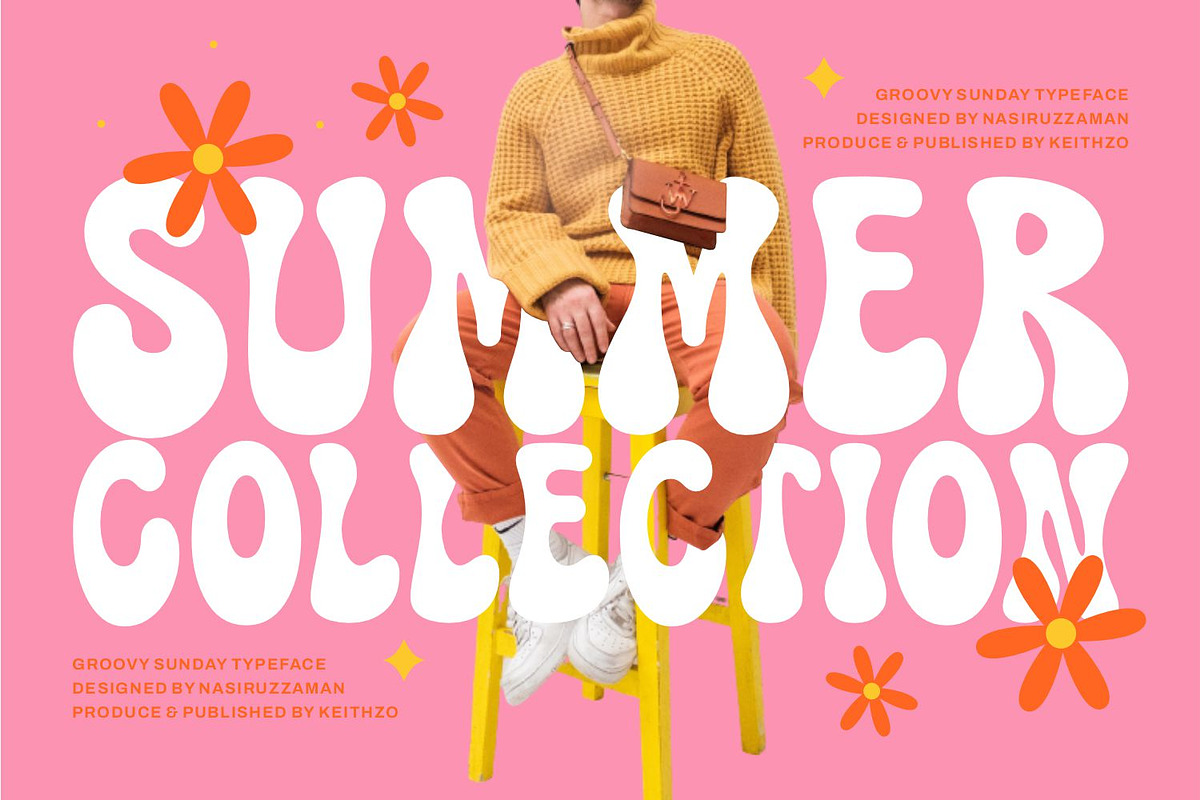 Groovy Sunday - Retro Font