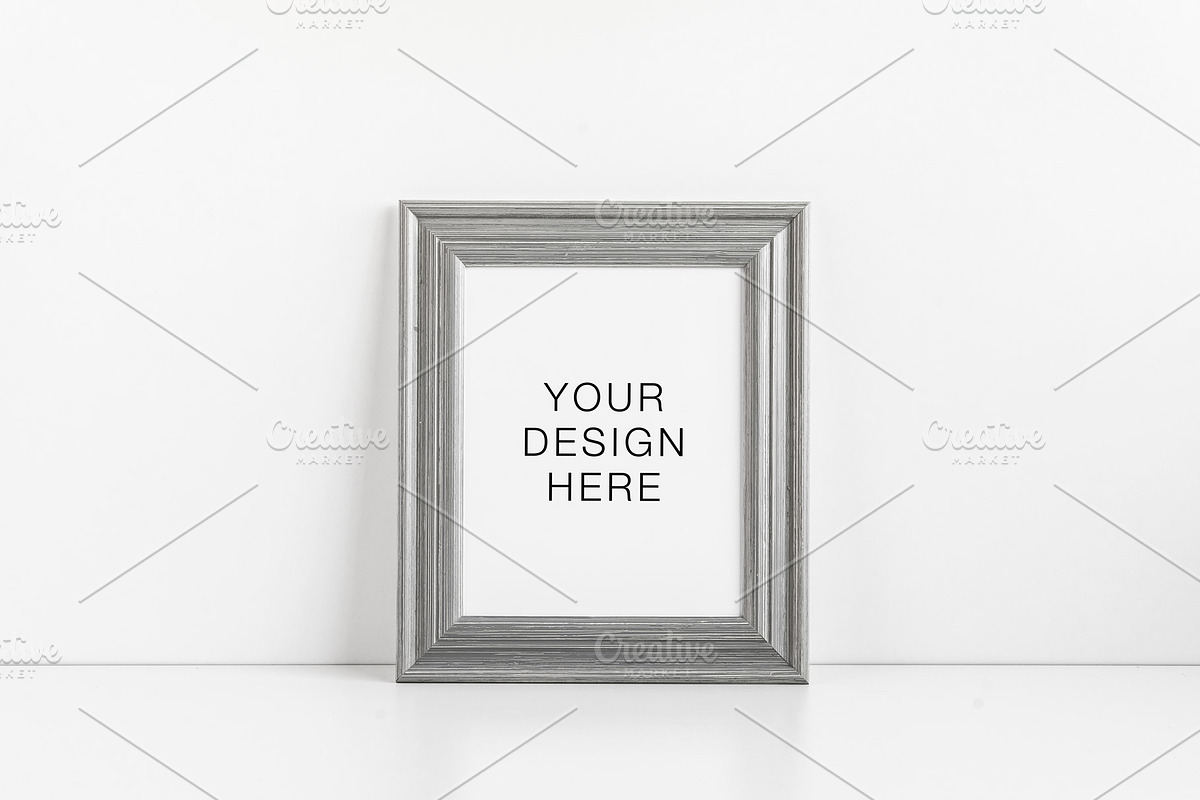 Frame Mockup 20x25 8X10 PSD PNG JPG, a Print Template by Salt Color Studio