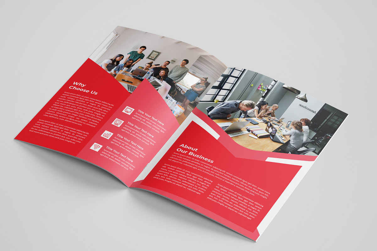 Brochure Template, a Brochure Template by MRI STUDIO