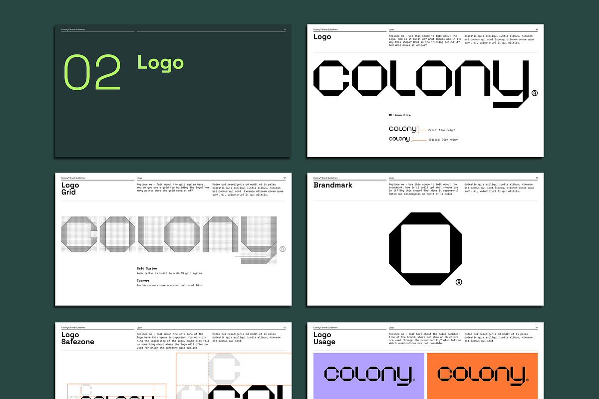 Brand Guidelines Template - Figma