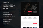 Super - Responsive Email Template, an Email Template by QuickArtisan