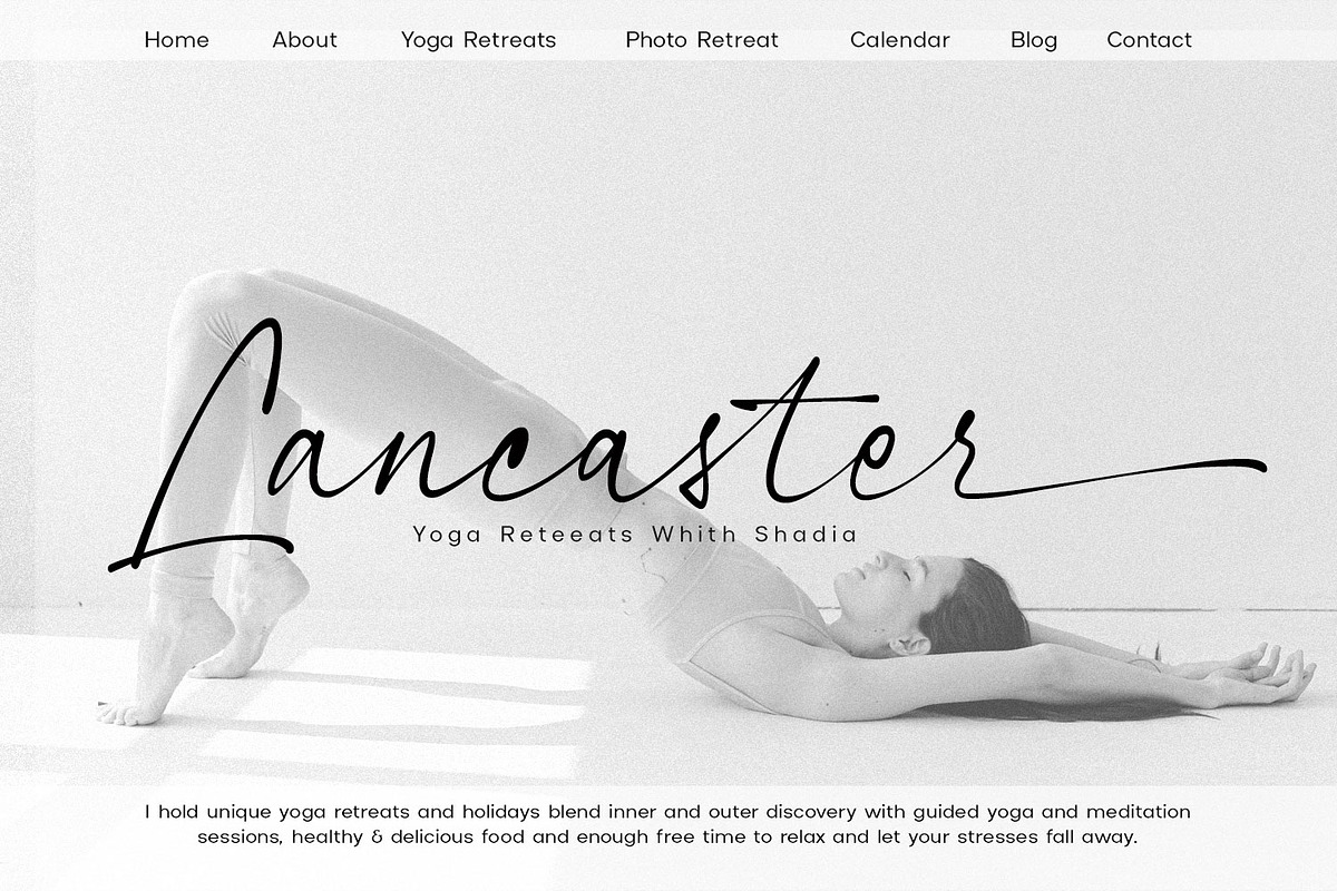 Primark - Organic Calligraphy Script