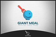 Giant Meal Logo, a Branding & Logo Template by Scredeck