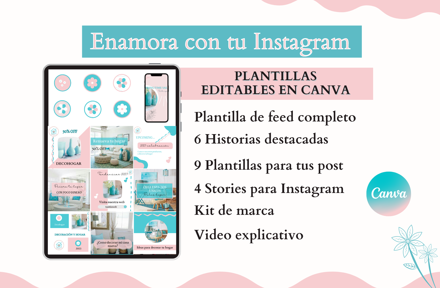 Plantillas editables en Canva, a Design Template by Friends Creatives ...