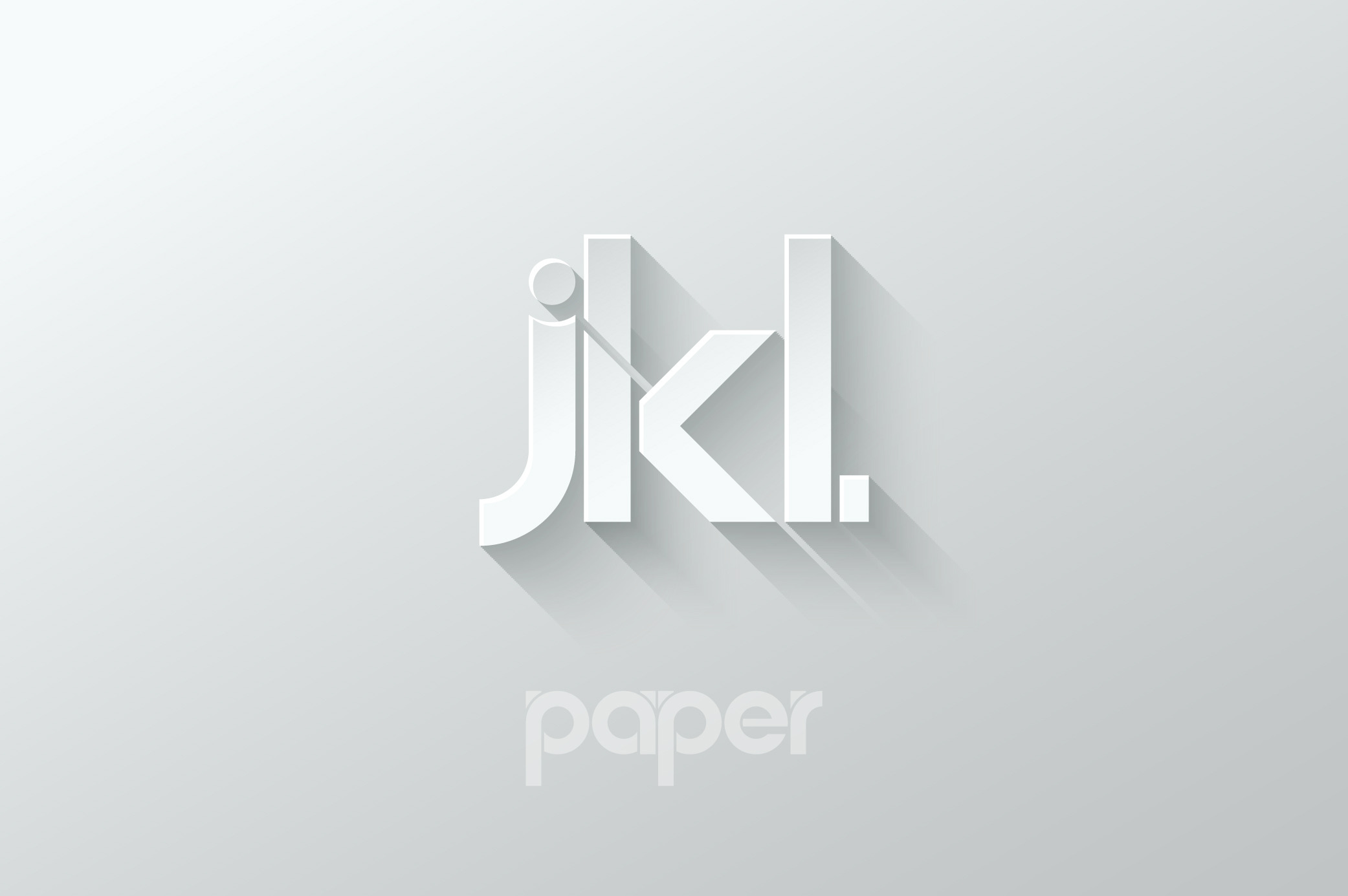 letter J K L logo alphabet icon, a Decorative Illustration by PushLogo