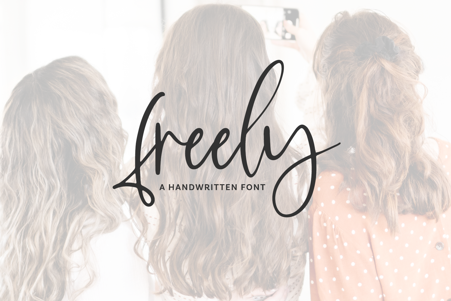 Freely Script Font, a Script Font by Beck McCormick | Creative Market